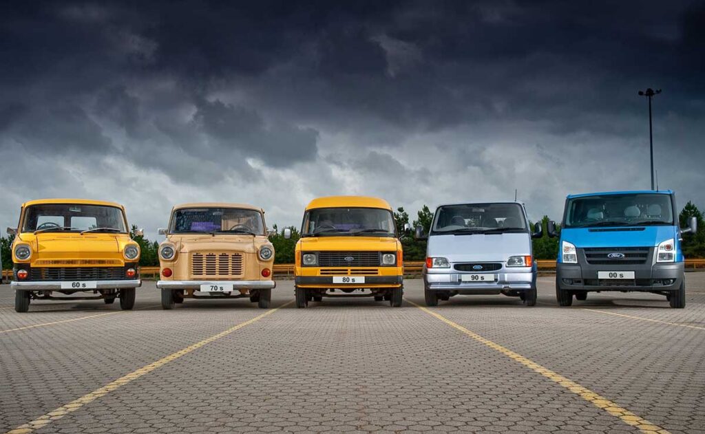 Ford Transit, el utilitario que se transformó en un pilar de la economía